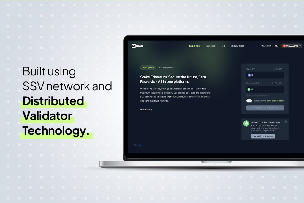 01node Ethereum staking pool (beta version) - 01node